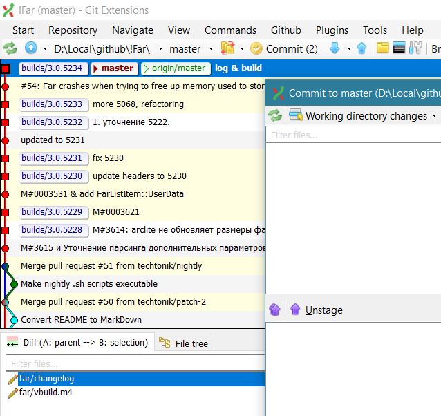 A number of changed files on Commit button is always '2' · Issue #5127 · gitextensions ...