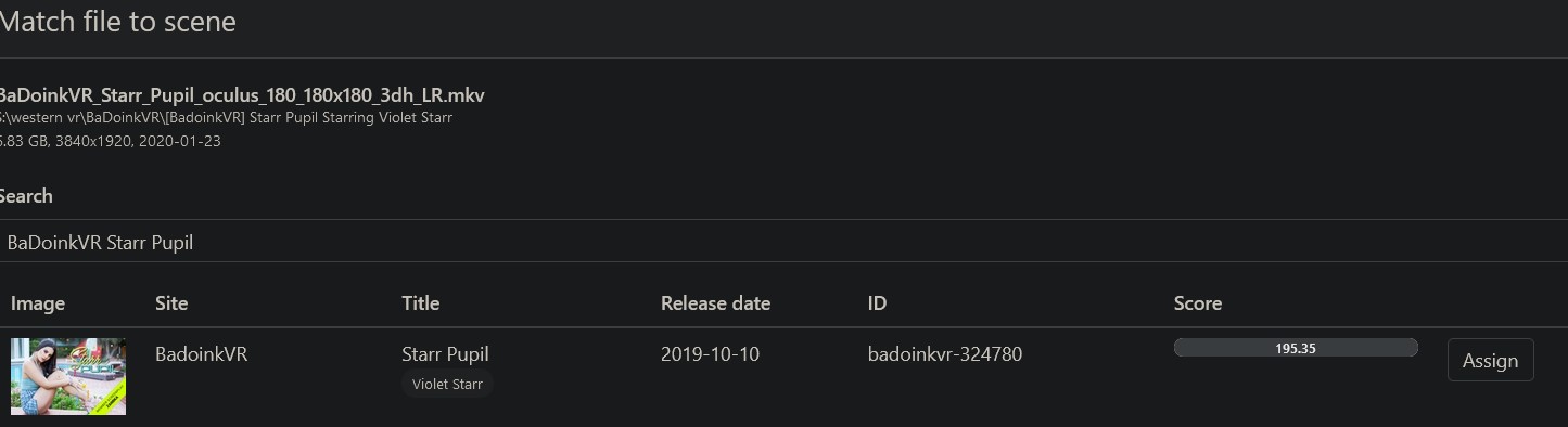 Suggestion for Better File Matching · Issue #342 · xbapps/xbvr · GitHub