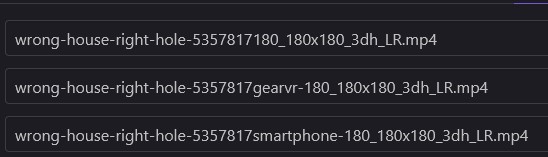 correct Wankzvr MilfVR and TranzVR Filenames · Issue #386 · xbapps/xbvr · GitHub