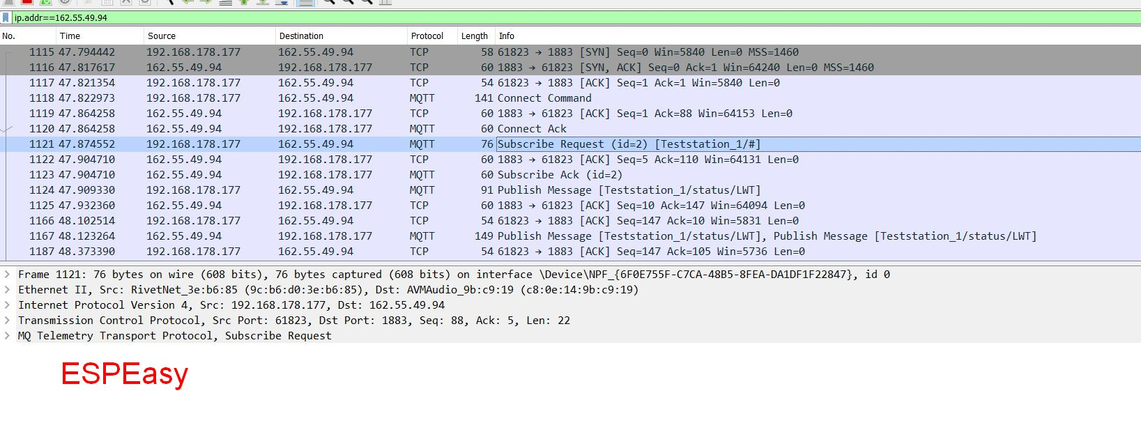 MQTT - missing ACK from ESPEasy · Issue #3609 · letscontrolit/ESPEasy · GitHub