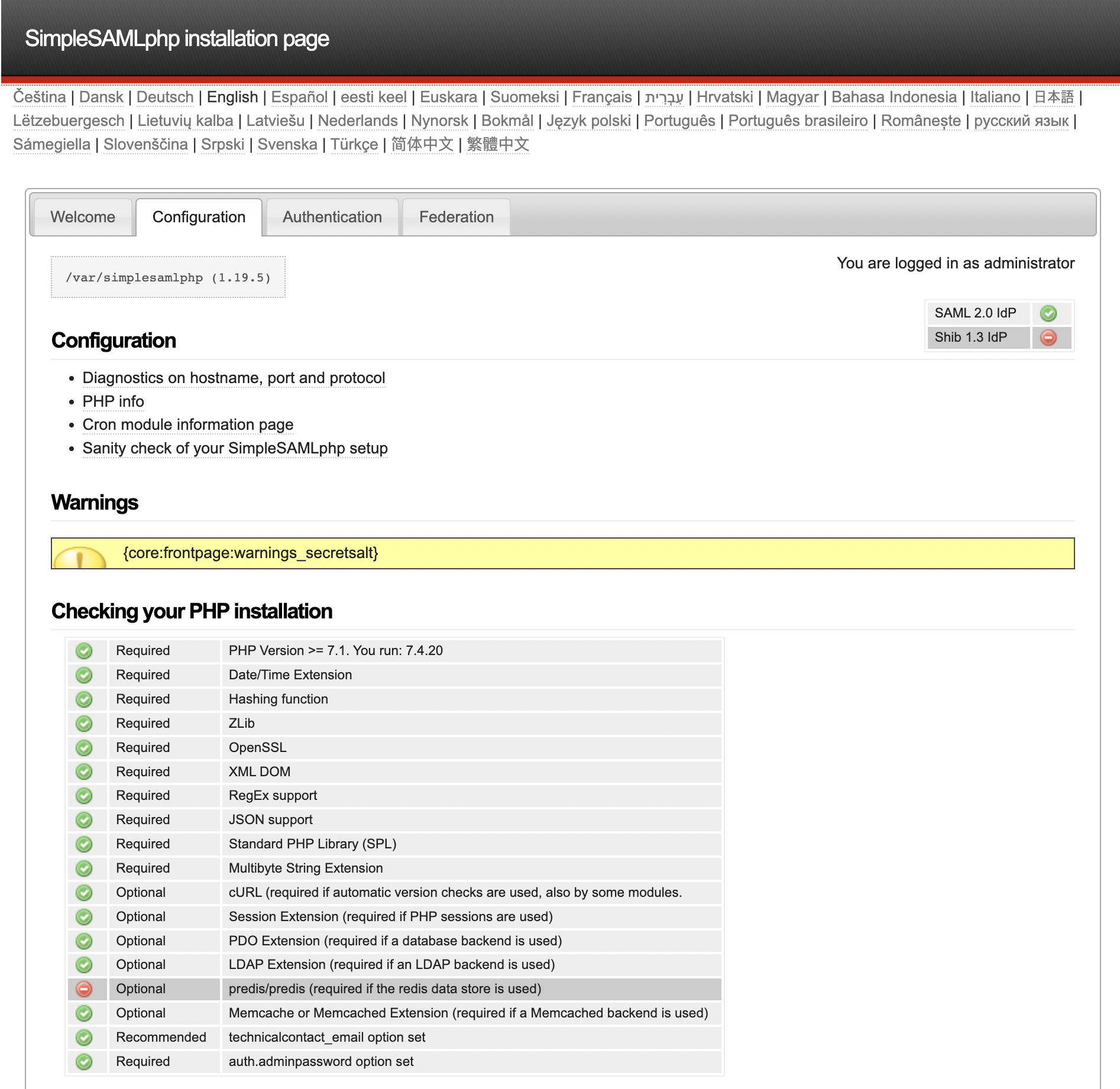 Demo site Logout not working properly · Issue #1620 · simplesamlphp/simplesamlphp · GitHub