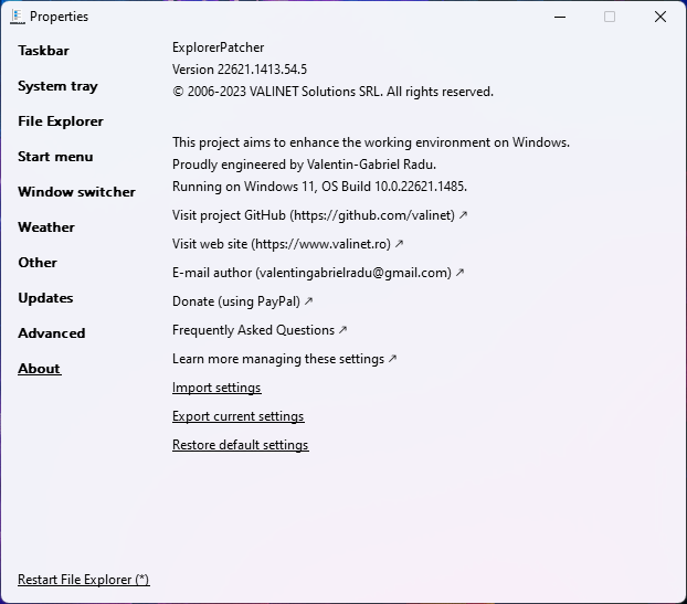 Can't switch between Win11 and Win10/7 command bar · Issue #1216 · valinet/ExplorerPatcher · GitHub
