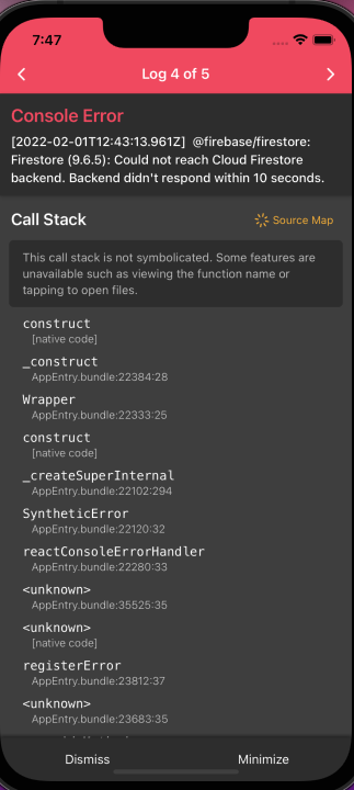 Could not reach Cloud Firestore backend. Backend didn't respond within 10 seconds · Issue #4171 ...