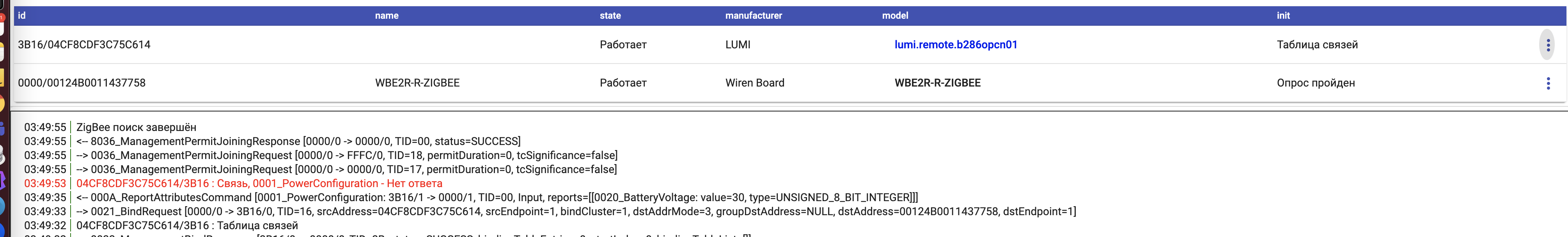 Не работает подключение ZigBee девайсов · Issue #341 · sprut/Hub · GitHub