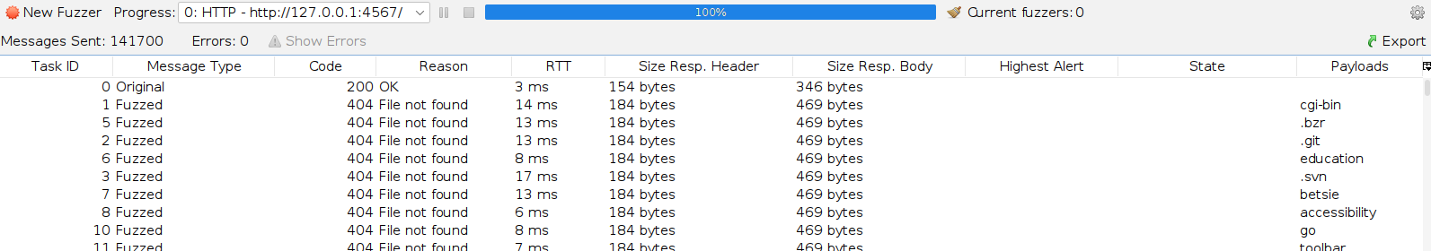 Filter for Fuzzer output · Issue #6522 · zaproxy/zaproxy · GitHub
