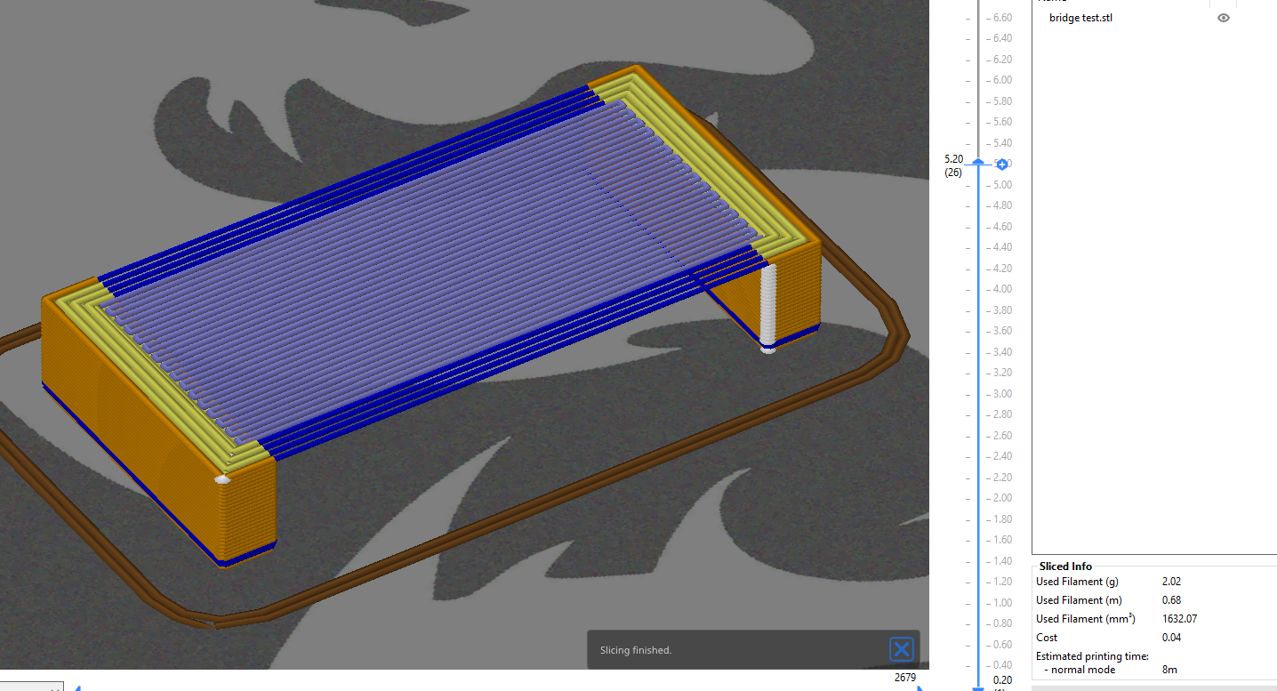 Bridge flow ratio only has an effect when bridge flow baseline is set ...