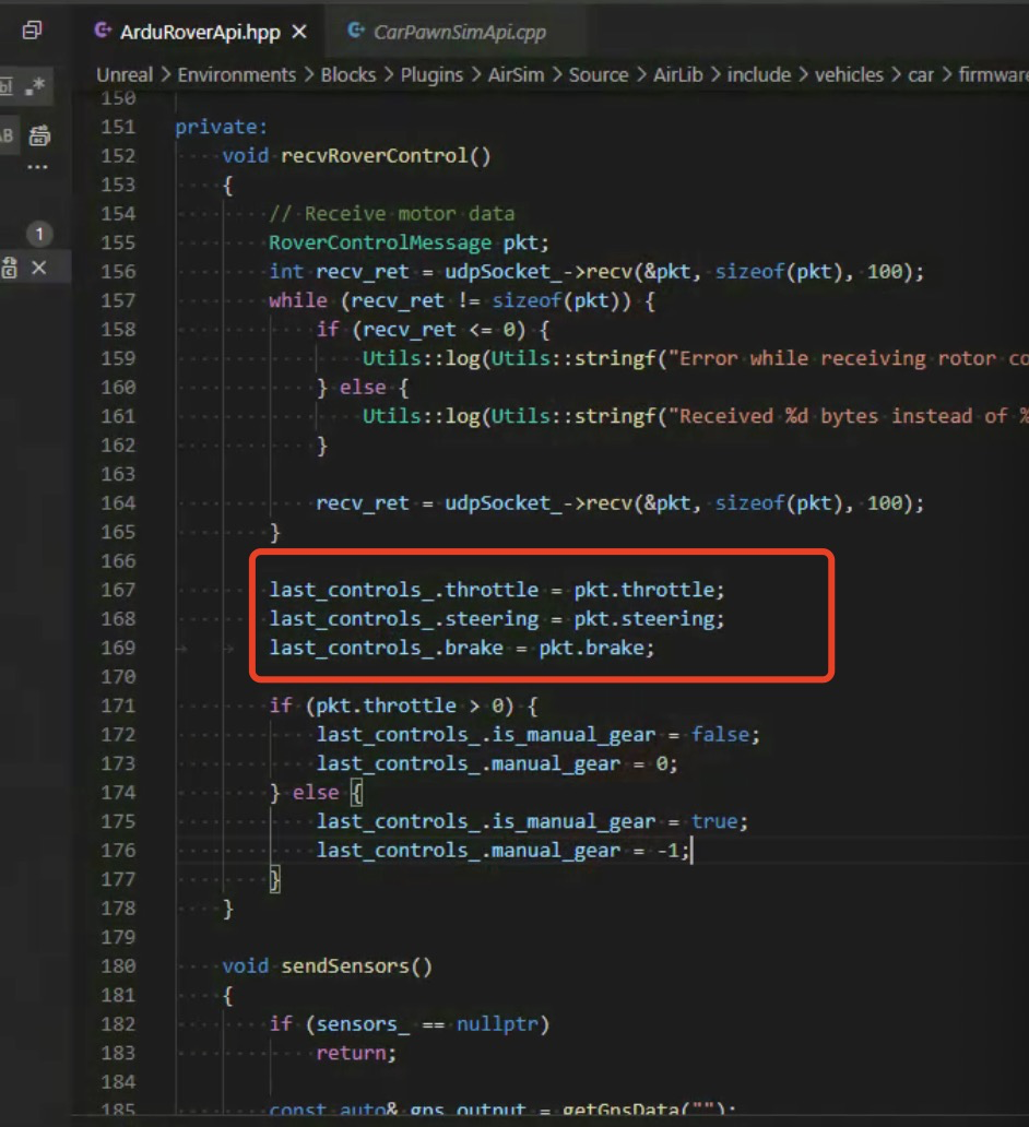 Rover Control brake issue · Issue #3186 · microsoft/AirSim · GitHub
