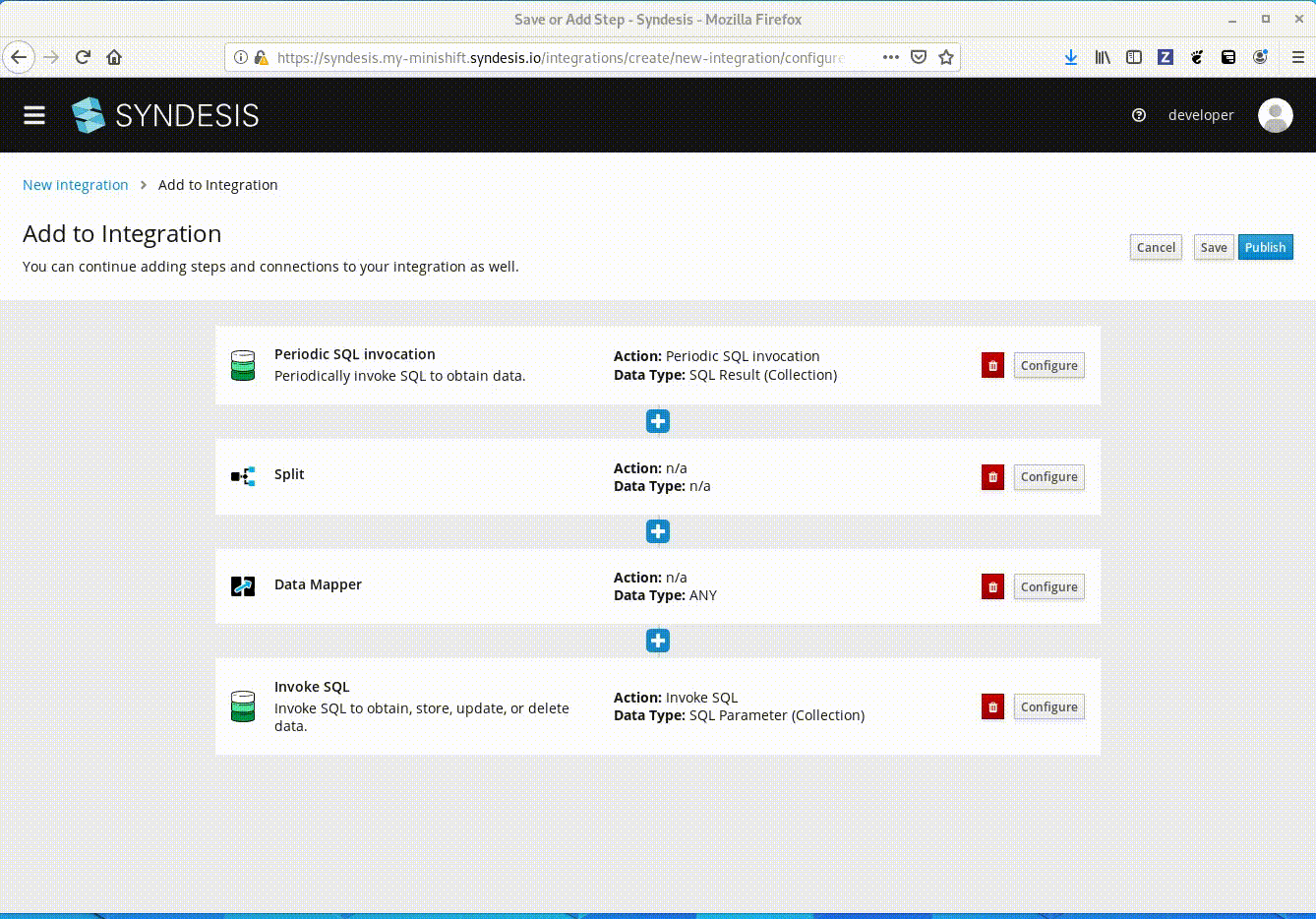 not equals condition cannot be chosen in the Basic Filter · Issue #5702 · syndesisio/syndesis ...