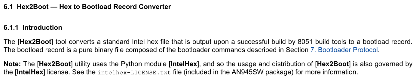 GitHub - cjacker/hex2boot: hex2boot.py - Hex to Hex to EFM8 Bootload ...