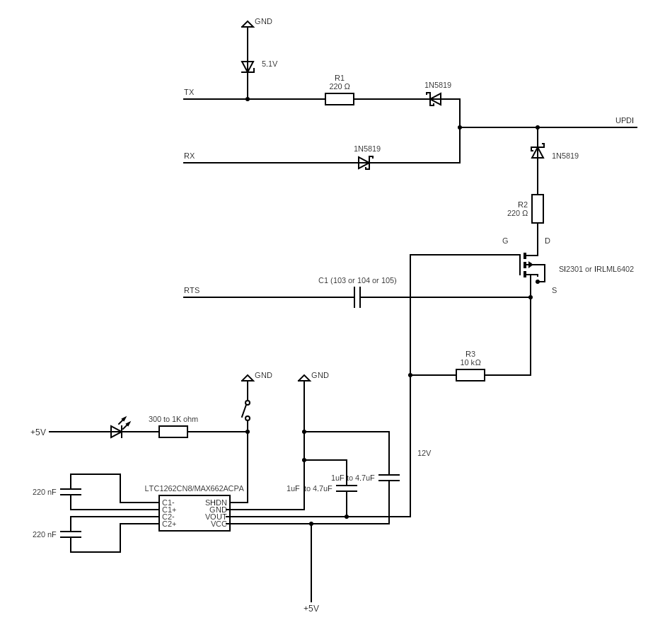 Github Cjackerhv Serial Updi Programmer High Voltage Serial Updi