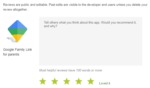 In-App Review Prompt - Explain meaning of 1 star and 5 stars · Issue ...