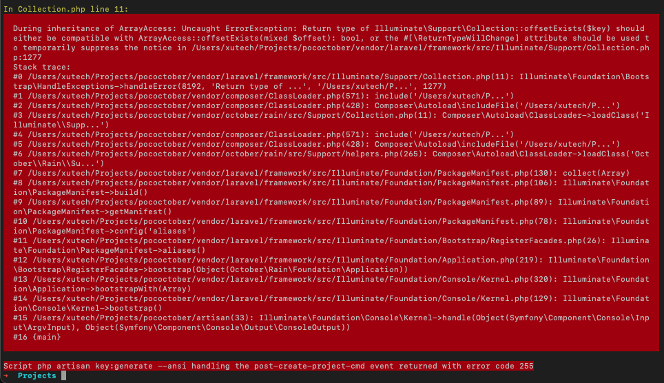 Unable to install octoberCMS · Issue #5698 · octobercms/october · GitHub