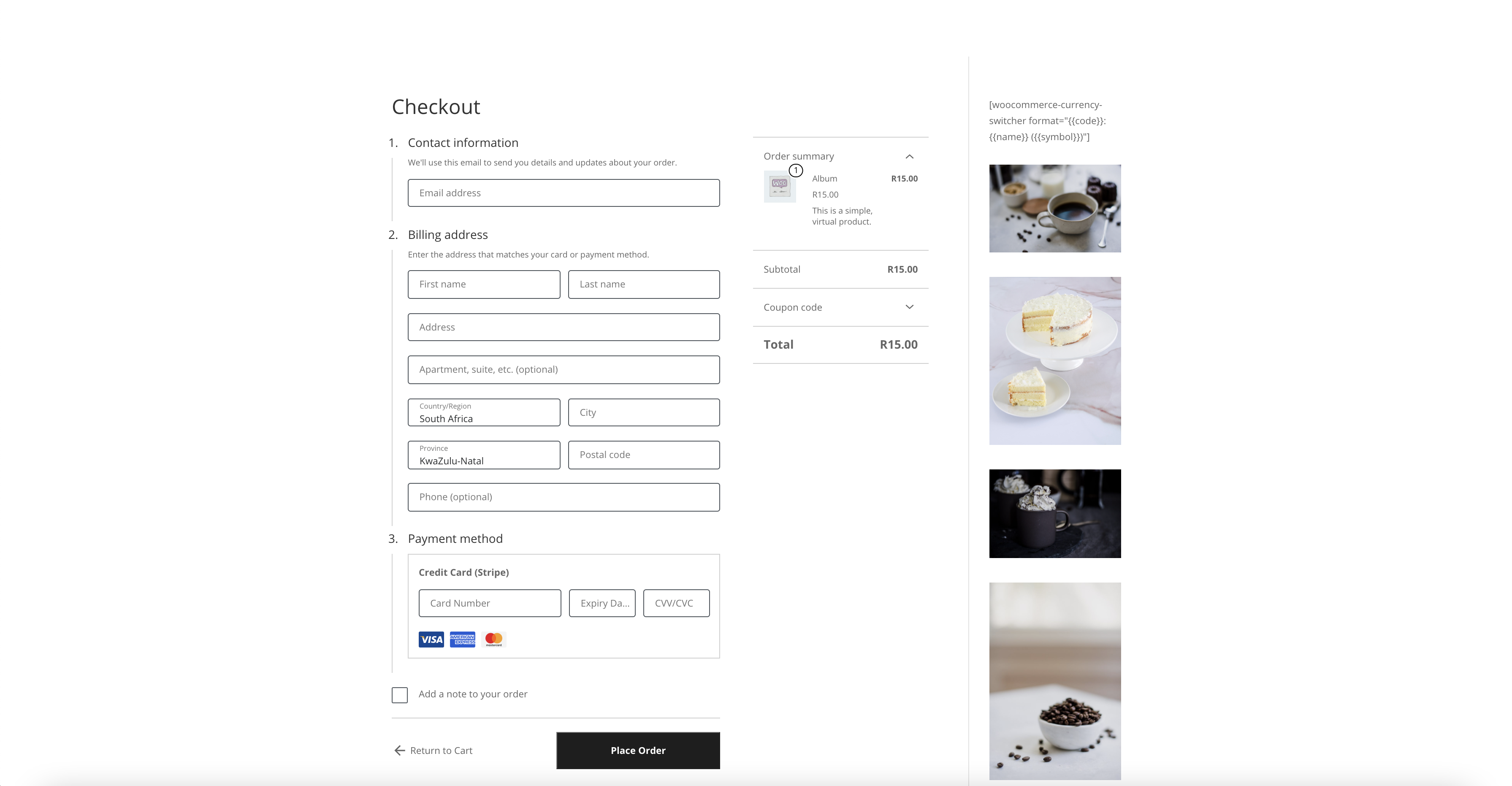 Unable To Create An Account Using The Checkout Block · Issue 4800 · Woocommerce Woocommerce