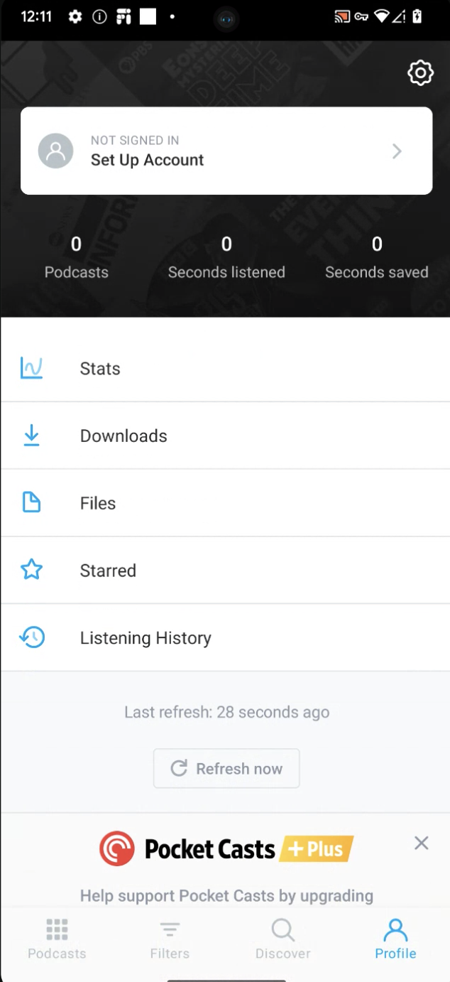 Starred Episodes option missing when logged out · Issue #681 · Automattic/pocket-casts-ios · GitHub