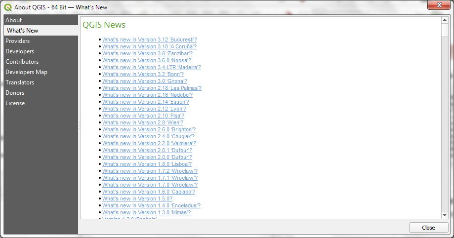 Empty tabs in the About dialog · Issue #42131 · qgis/QGIS · GitHub