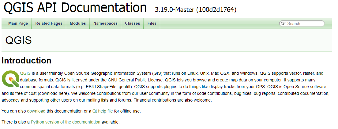 Doxygen main documentation page is empty · Issue #3689 · OSGeo/gdal · GitHub