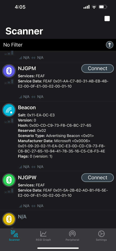 Scan is returning real devices with bad information · Issue #931 · don/cordova-plugin-ble ...