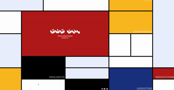 GitHub - eveshi/Mondrian-Portfolio-Template