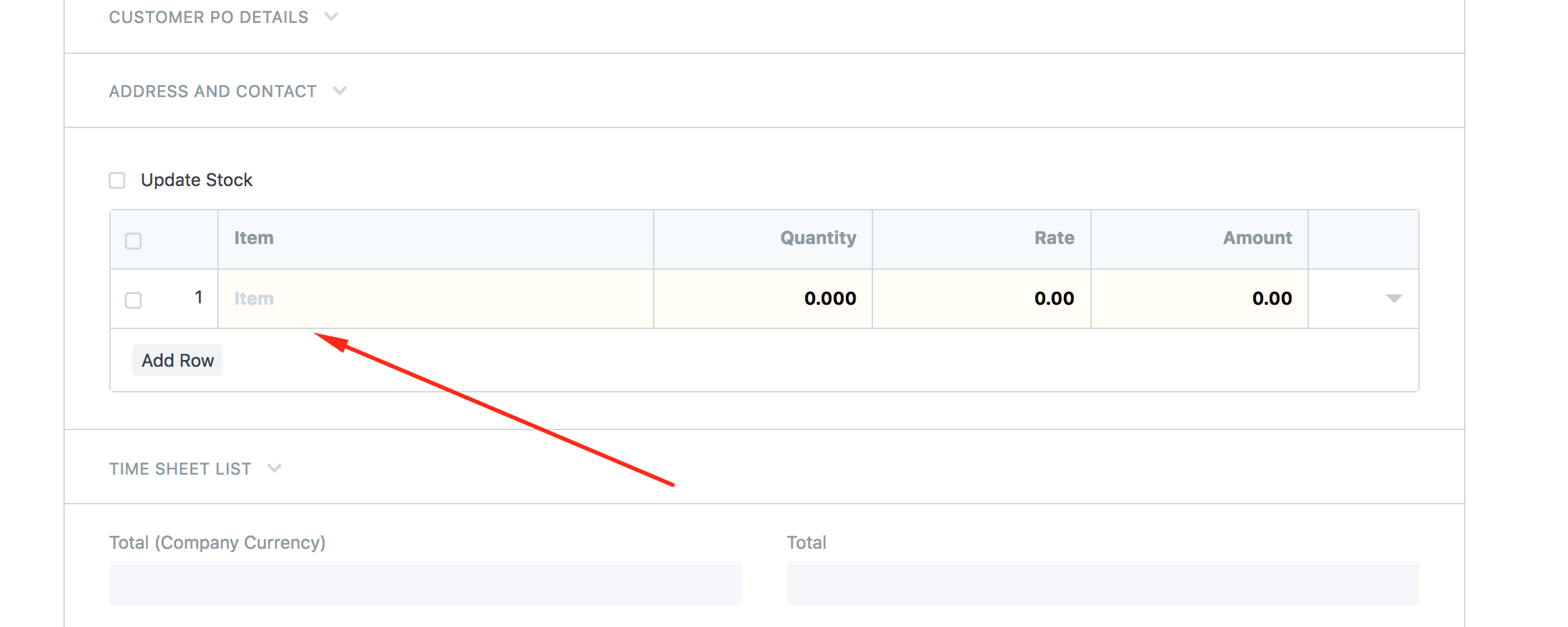 [BUG] Error after click on item first row in Purchase invoice item · Issue #13528 · frappe ...