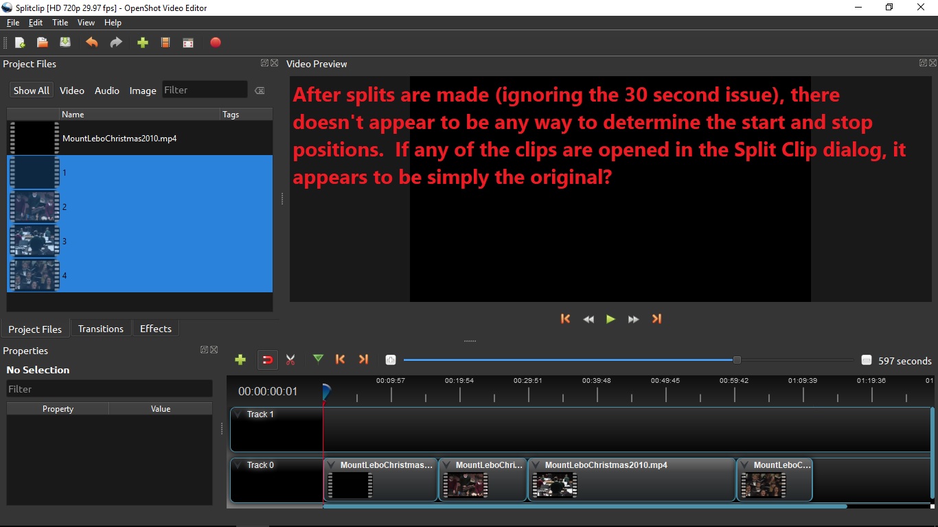 Split clip 30 min limit? · Issue #778 · OpenShot/openshot-qt · GitHub