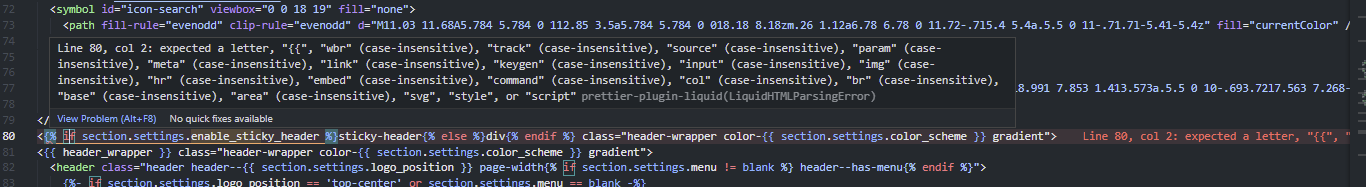 Opening/Closing HTML tags within if statements incorrectly flagged ...