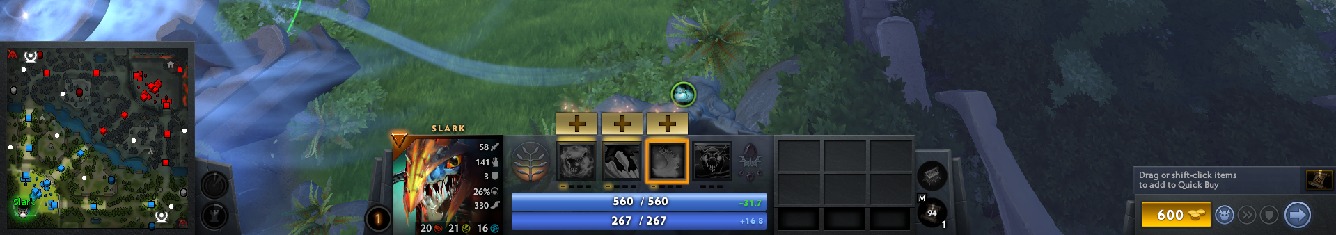 Some huds now cover the margins of the minimap and some have the Gold ...