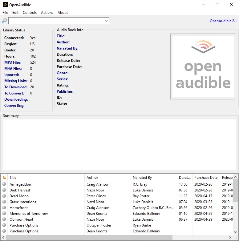 Refreshing library book name failure · Issue #378 · openaudible/openaudible · GitHub