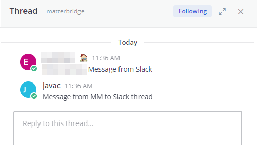 [Mattermost 🠒 Slack] The message from MM does not get into the Slack thread · Issue #2022 ...