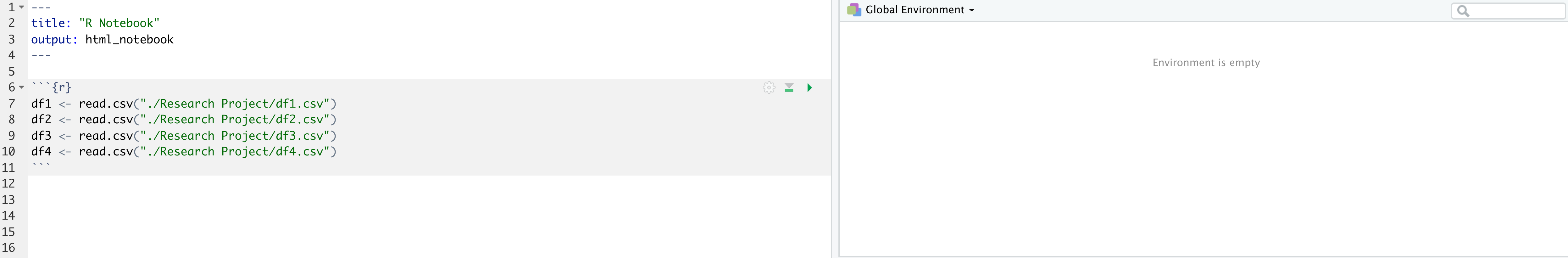 RStudio reliably crashing when executing RMarkdown chunk importing more ...