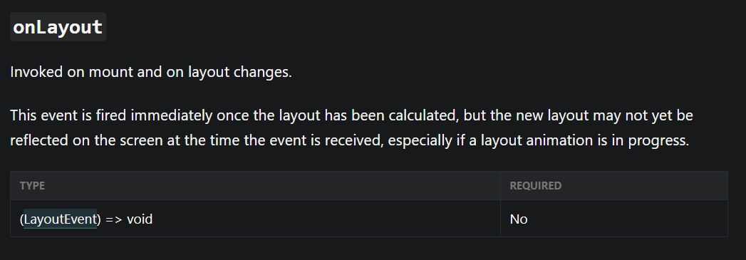 onLayout prop of view...wrong parameter shape · Issue #2769 · facebook/react-native-website · GitHub