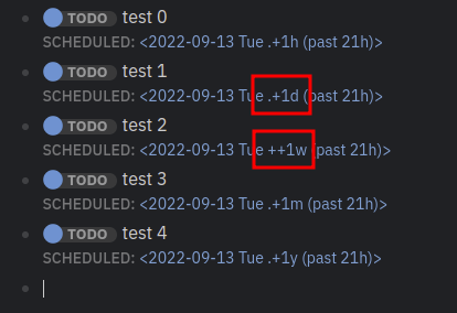 todo weekly repeater different from other intervals · Issue #6715 ...