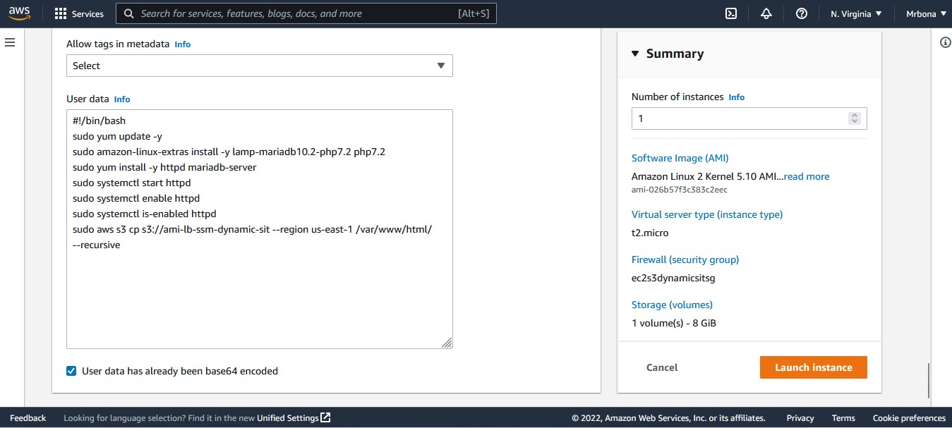 GitHub - MrBona/ami-lb-ssm-dynamic-sit: Hosting a Dynamic Website that involves AMI, LB and SSM
