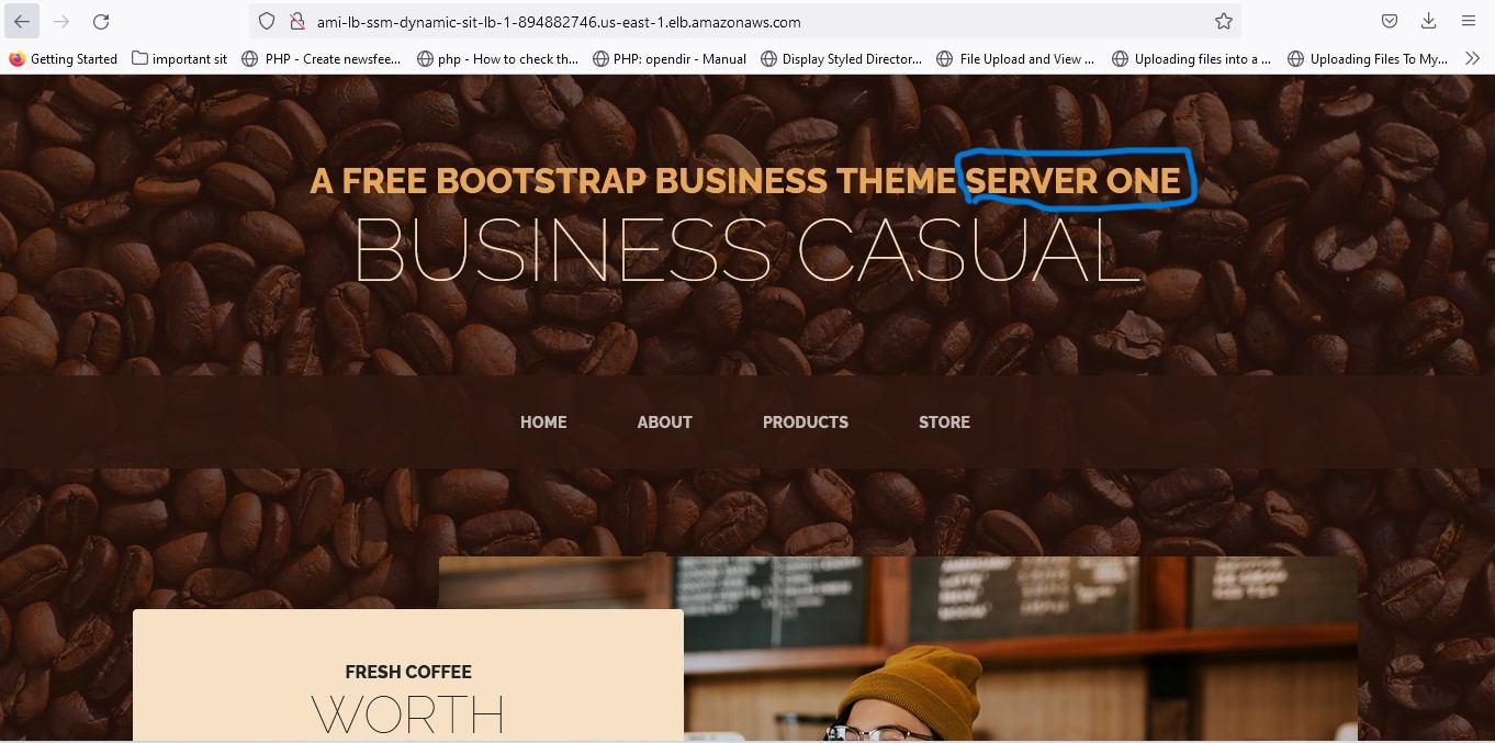 GitHub - MrBona/ami-lb-ssm-dynamic-sit: Hosting a Dynamic Website that involves AMI, LB and SSM