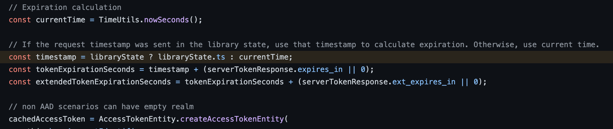 msal-browser caches tokens with incorrectly-calculated expiry, causing expired tokens to be ...