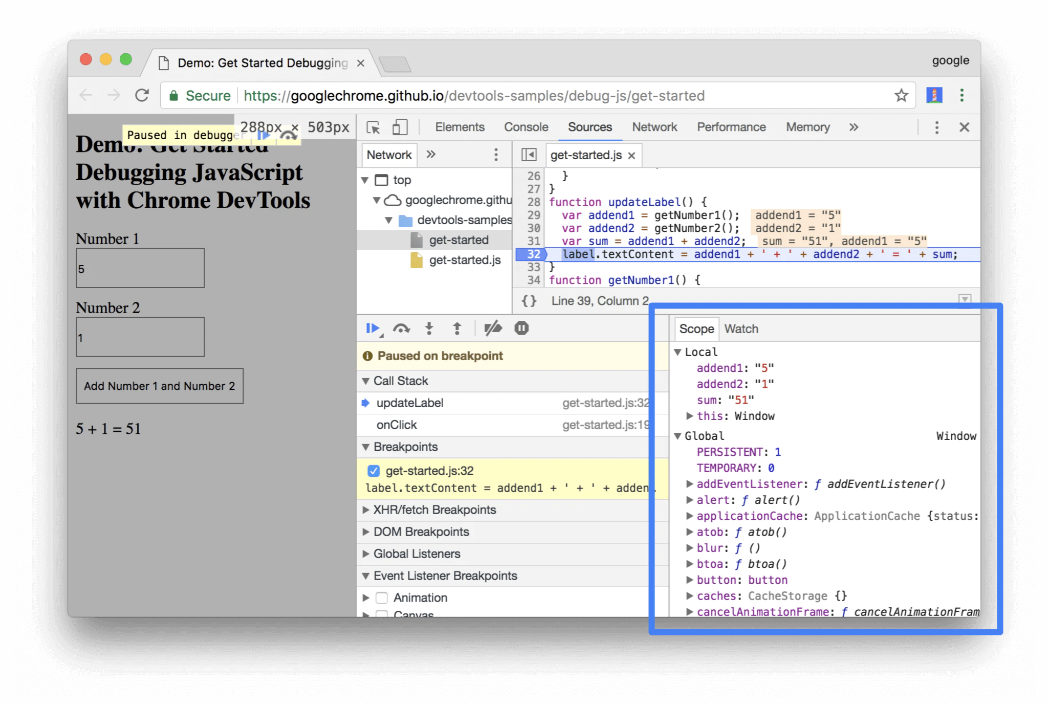  Bug DevTools Not Showing Local Variable Values When Paused In 