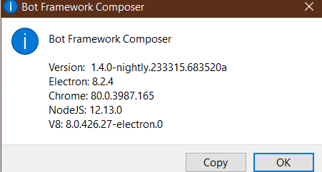 Fail to create bot · Issue #6705 · microsoft/BotFramework-Composer · GitHub