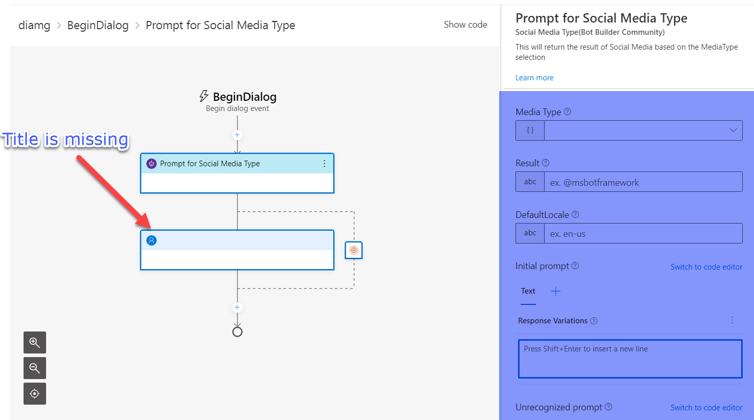 Custom Input Type Not Separated Like Default Bot Composer Input Type · Issue 7056 · Microsoft