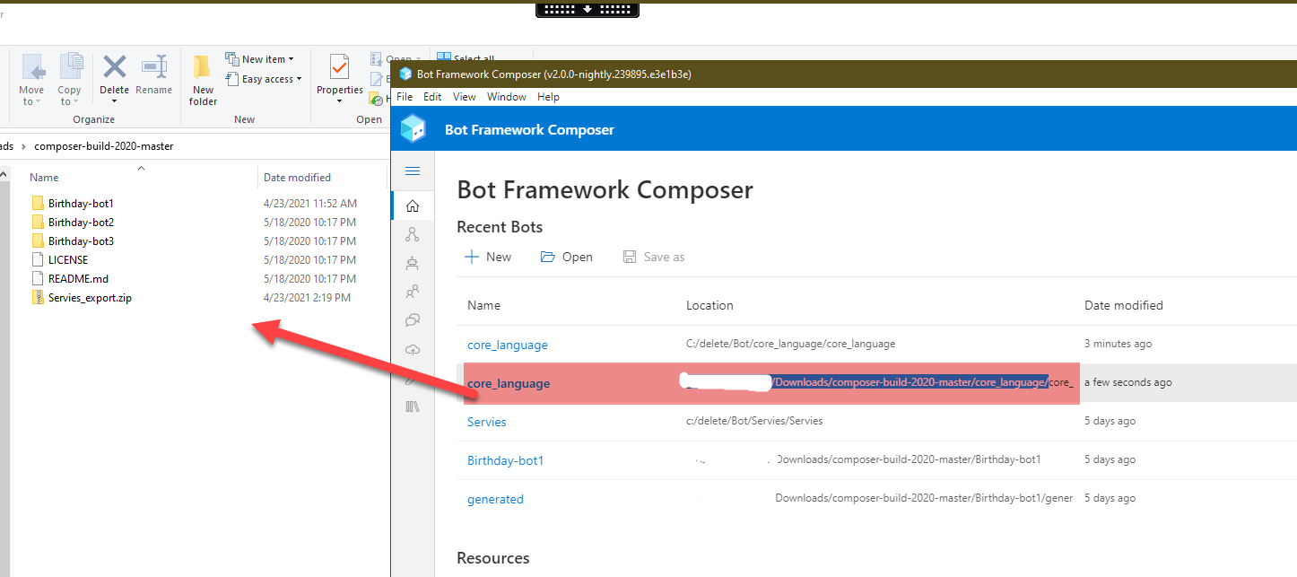 Unable to create project using Basic conversational bot template · Issue #7259 · microsoft ...
