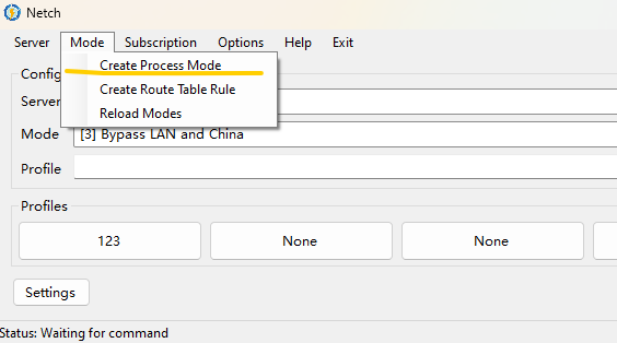 请求 增加一个 进程模式 （只对进程进行加速） · Issue #311 · MatsuriDayo/nekoray · GitHub