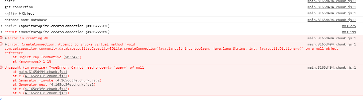 Upgrade statements not working · Issue #136 · capacitor-community/sqlite · GitHub