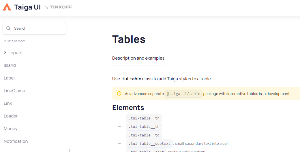 📚 - Misunderstanding that Table addon is still under development · Issue #875 · taiga-family ...