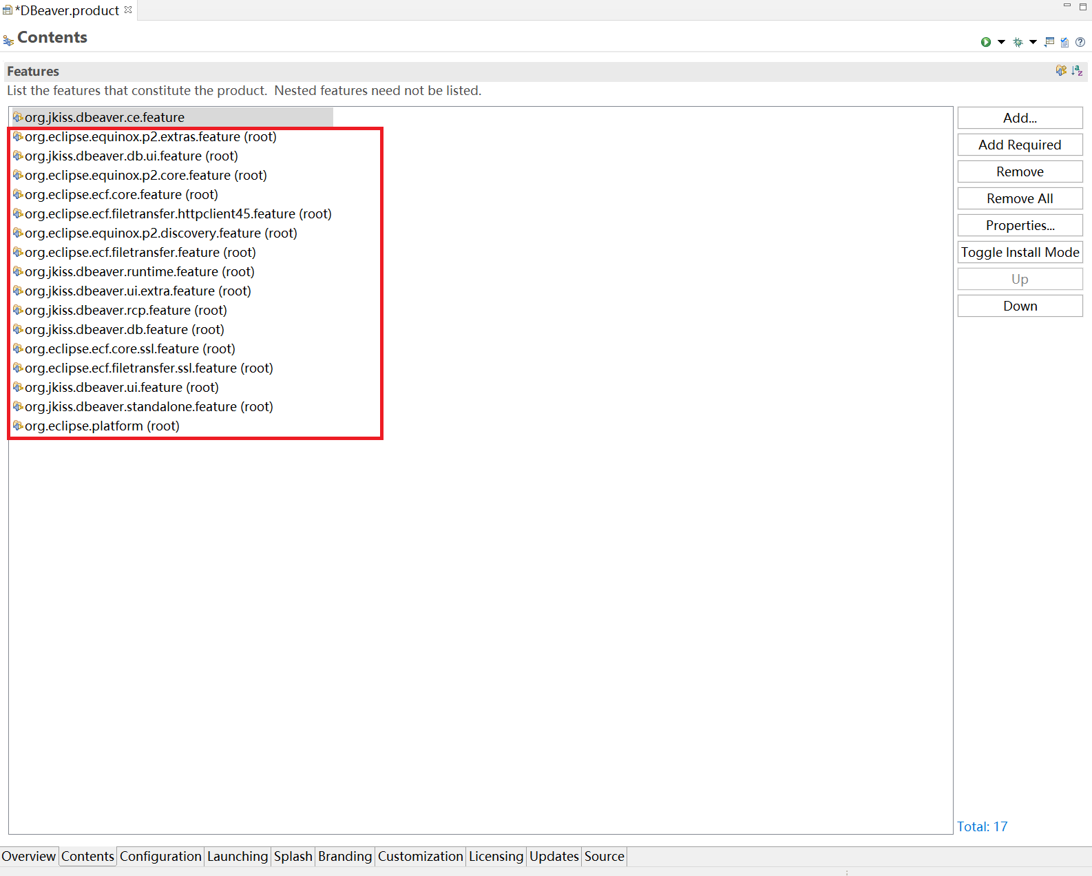 Caused by: java.lang.ClassNotFoundException: org.jkiss.dbeaver.ui.app.standalone ...