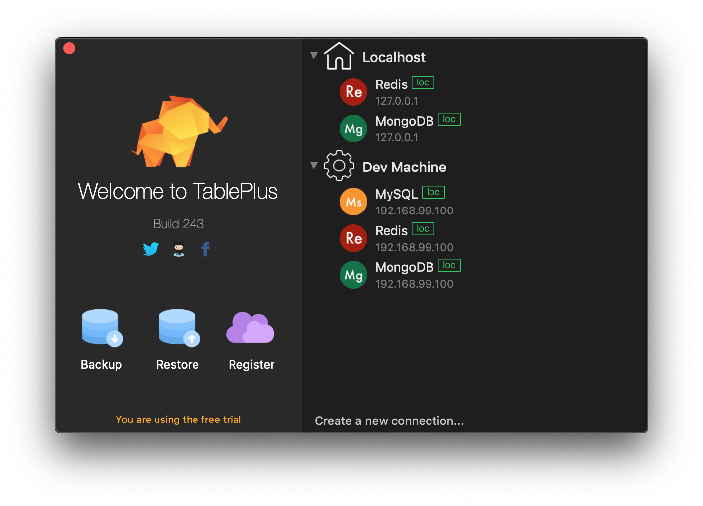 Unable to delete collection in MonogoDB · Issue #1287 · TablePlus/TablePlus · GitHub