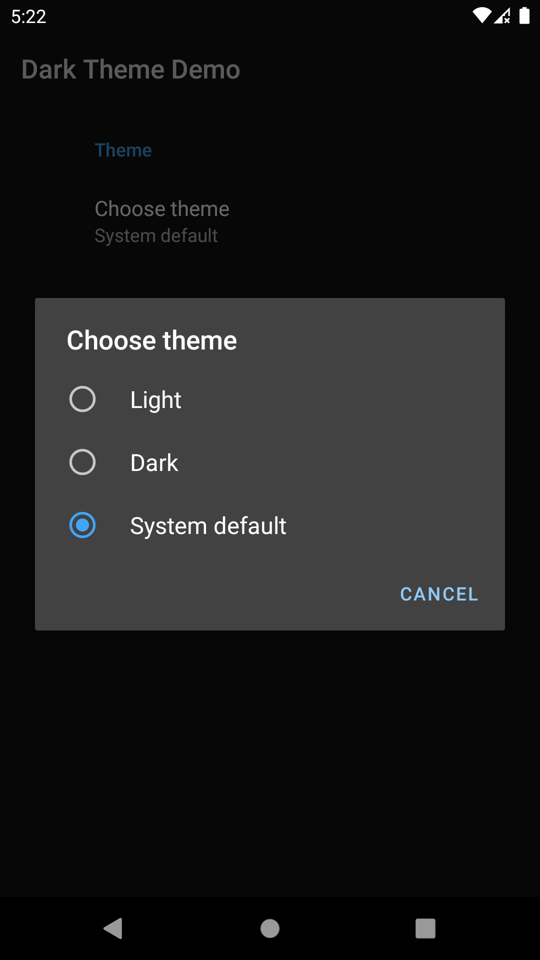 GitHub - ravithoria/Dark-Theme-Demo