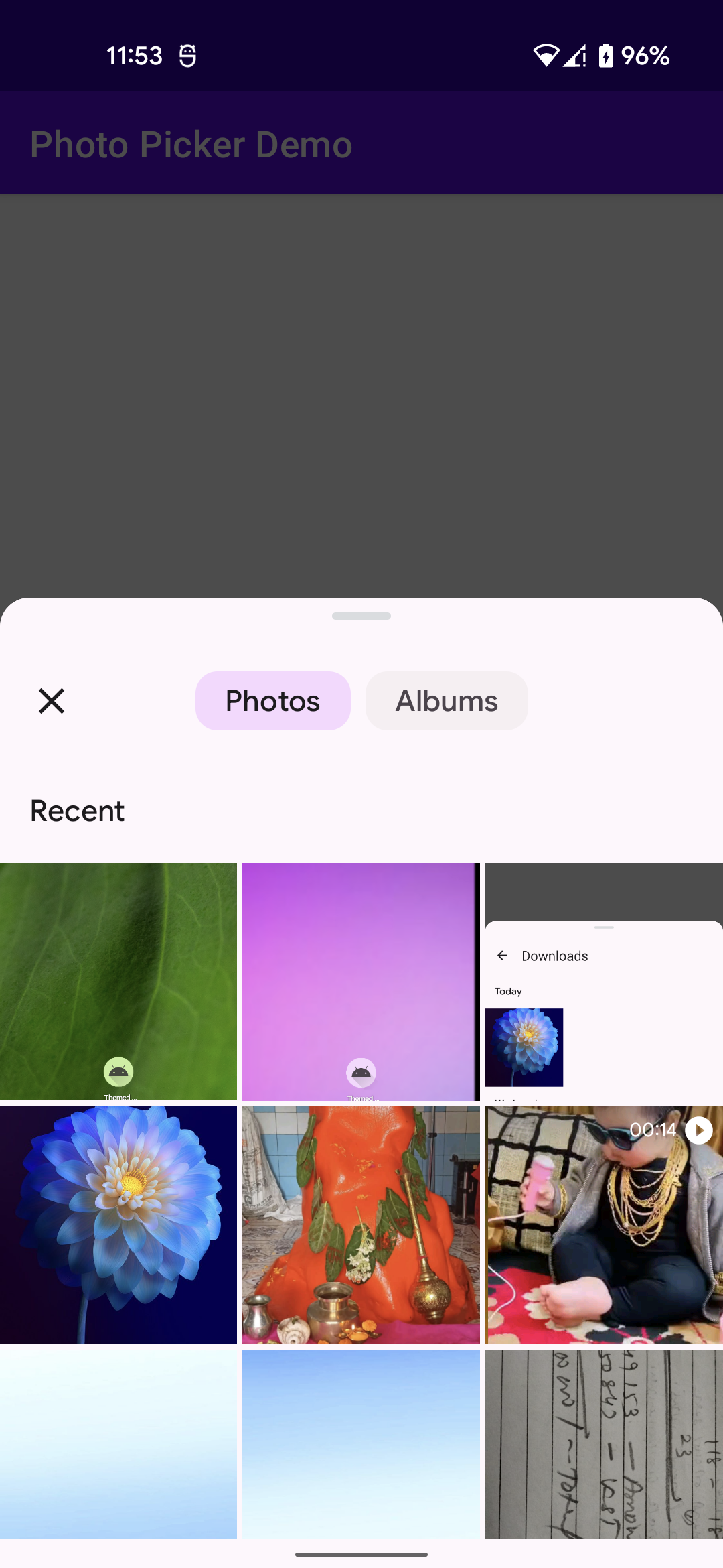 GitHub - ravithoria/Photo-Picker-Demo-Android-13: Android 13 includes support for a new photo ...