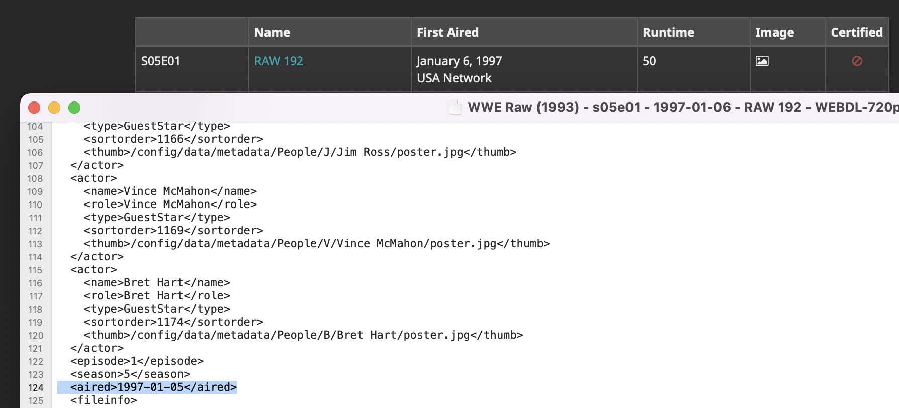 [Issue]: Air Date is 1 day off in NFO · Issue #7271 · jellyfin/jellyfin ...