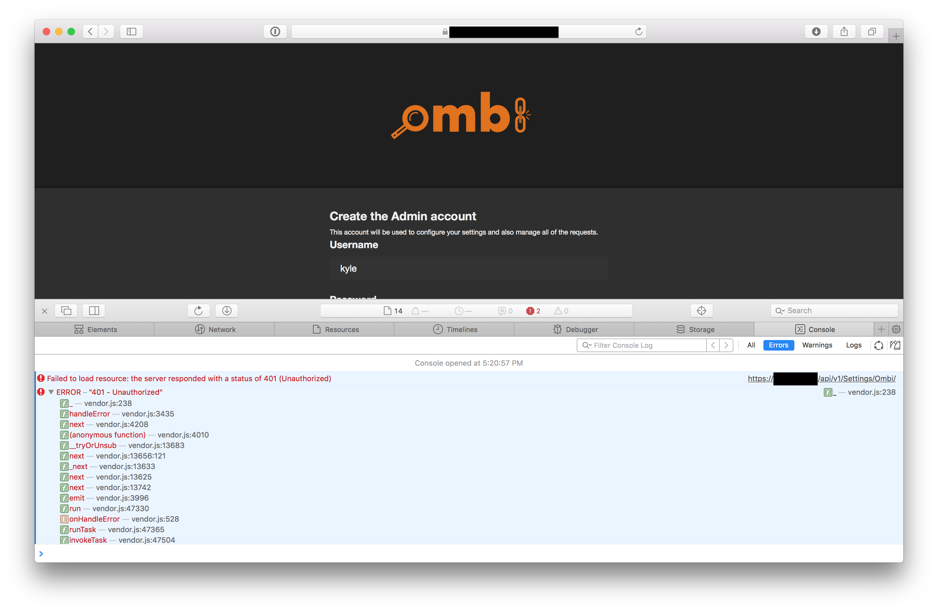 Unable to create an admin account · Issue #1604 · Ombi-app/Ombi · GitHub
