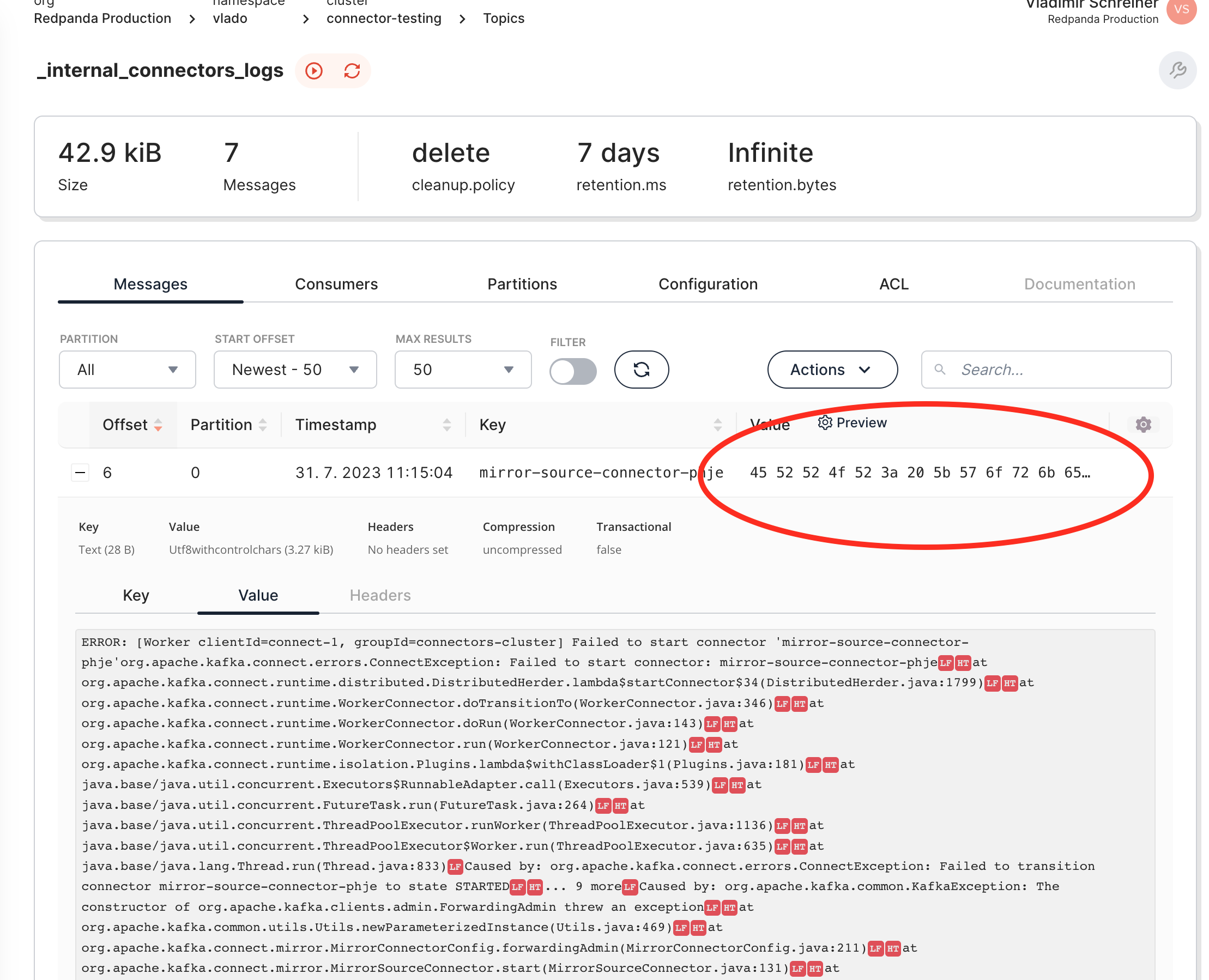 Previews And Values Dont Match · Issue 790 · Redpanda Dataconsole · Github