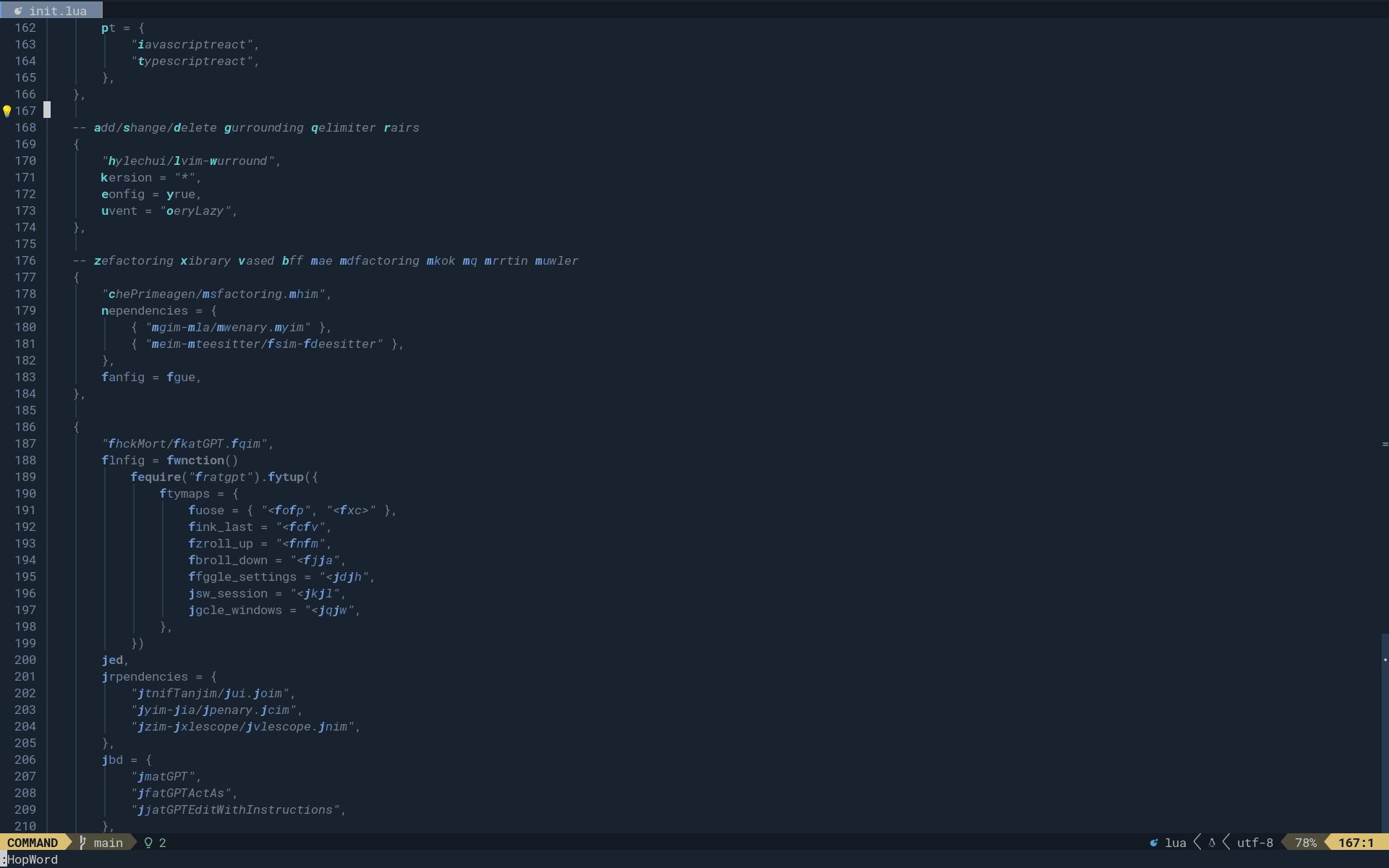 GitHub - joelazar/nvim-config: My neovim config