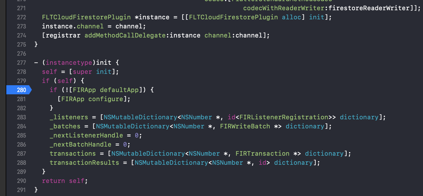 5.13.0 - [Firebase/Core][I-COR000003] The default Firebase app has not yet been configured ...